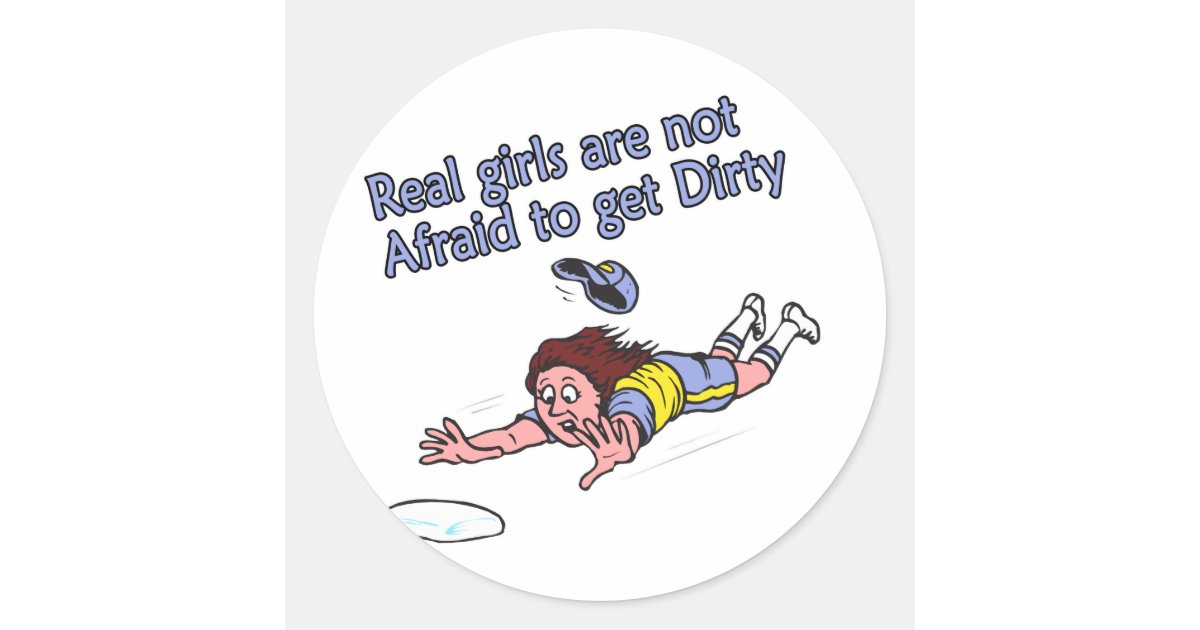 Head First Slide Classic Round Sticker | Zazzle