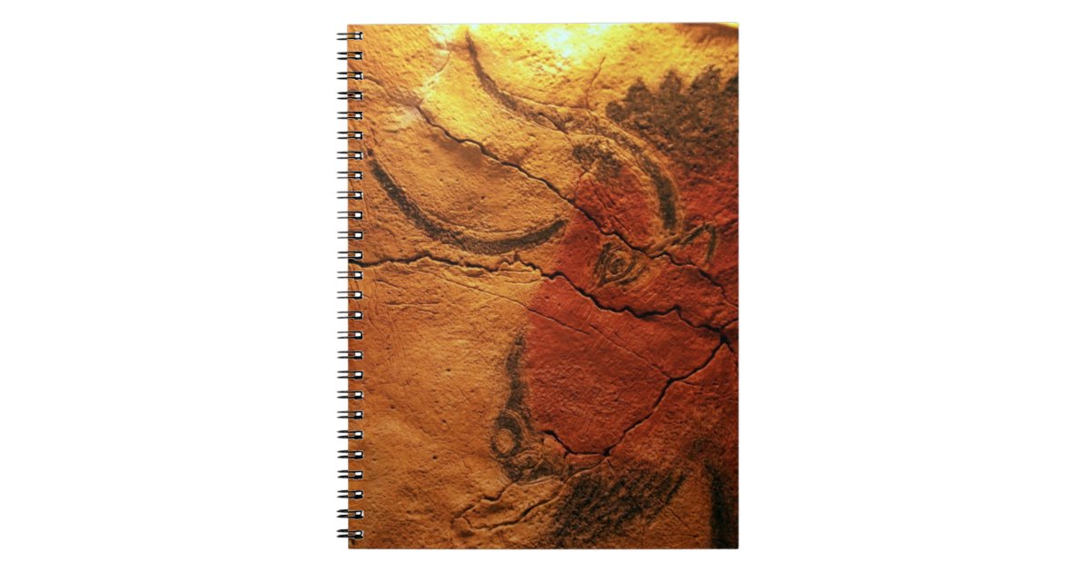 Head of a bison Altamira Cave Notebook | Zazzle