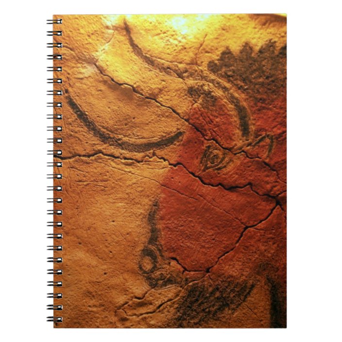 Head of a bison Altamira Cave Notebook | Zazzle