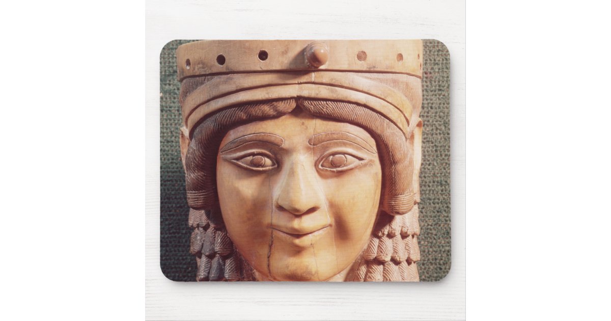 Head of a Woman, called the Lady of the Well Mouse Pad | Zazzle
