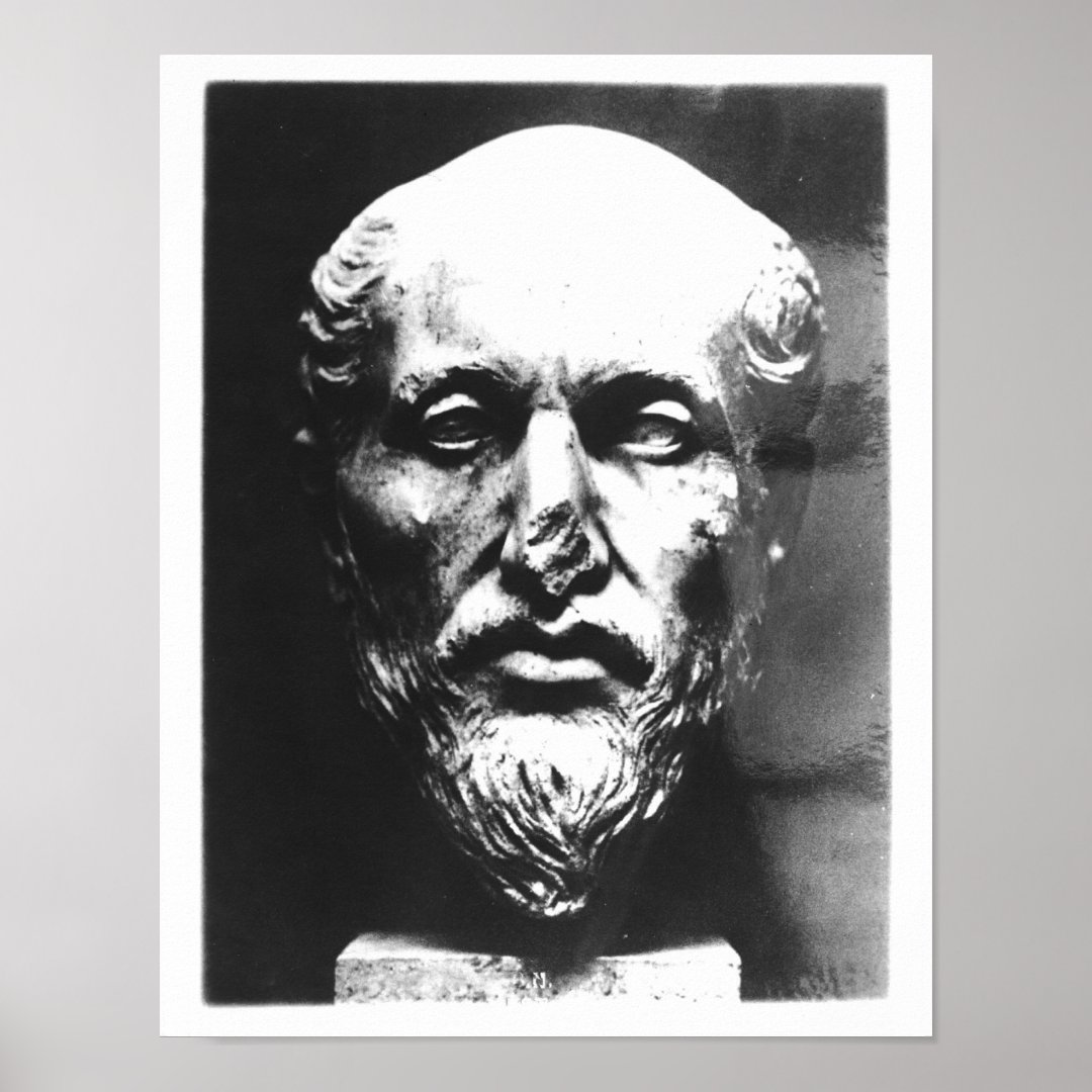 Head of Plotinus Poster | Zazzle