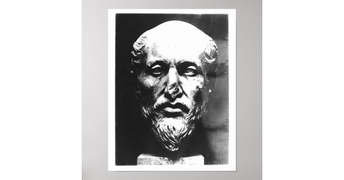 Head of Plotinus Poster | Zazzle