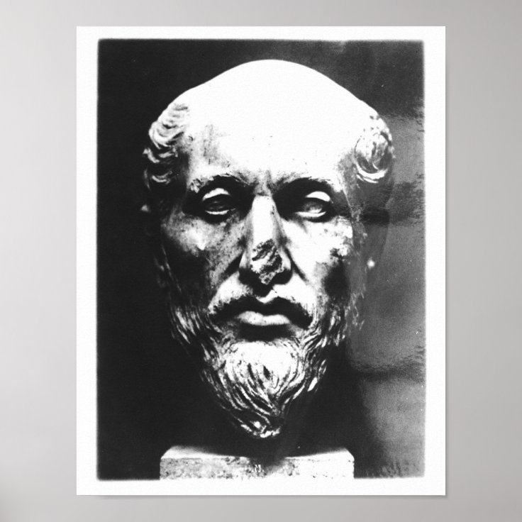 Head of Plotinus Poster | Zazzle