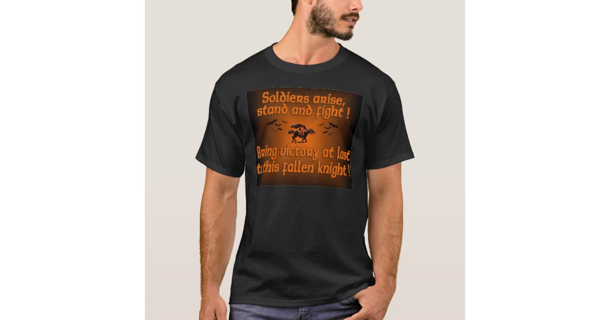 Headless Horseman Black T Shirt | Zazzle