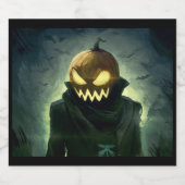 Headless Horseman Halloween Beer Labels | Zazzle