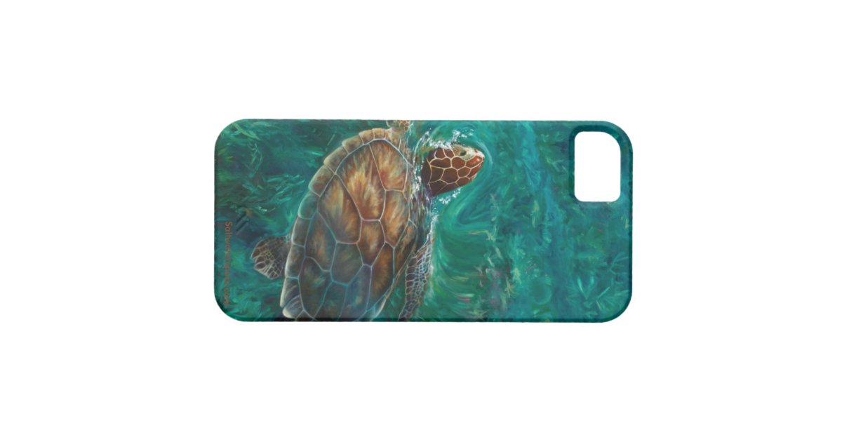 Heads Up Sea Turtle Phone Case | Zazzle.com