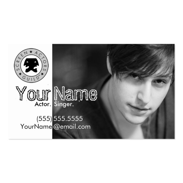 Headshot Business Card for the Working Actor III