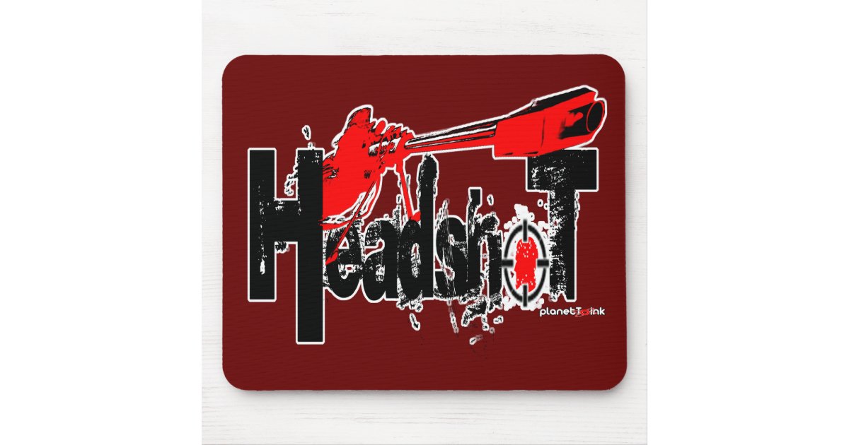 Headshot! Mousepad | Zazzle