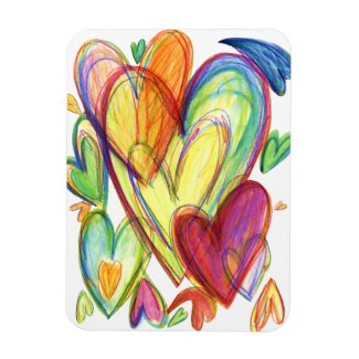 Healing Hearts Love Art Painting - DonnaBellas Angels