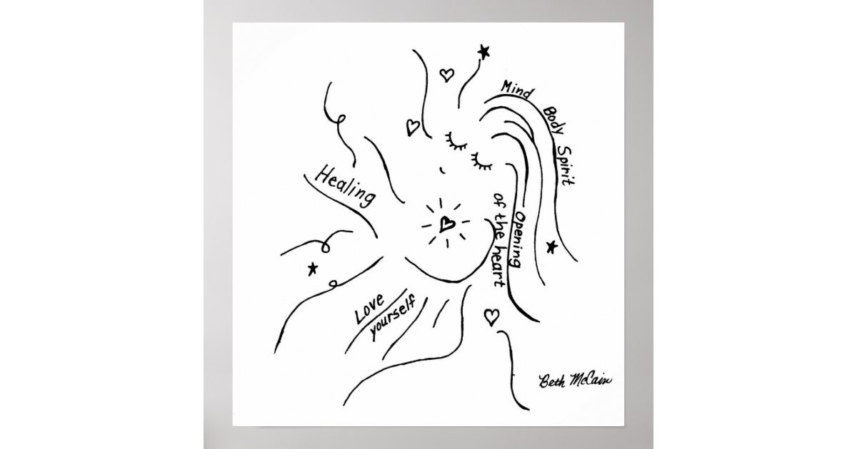 'Healing' Poster | Zazzle