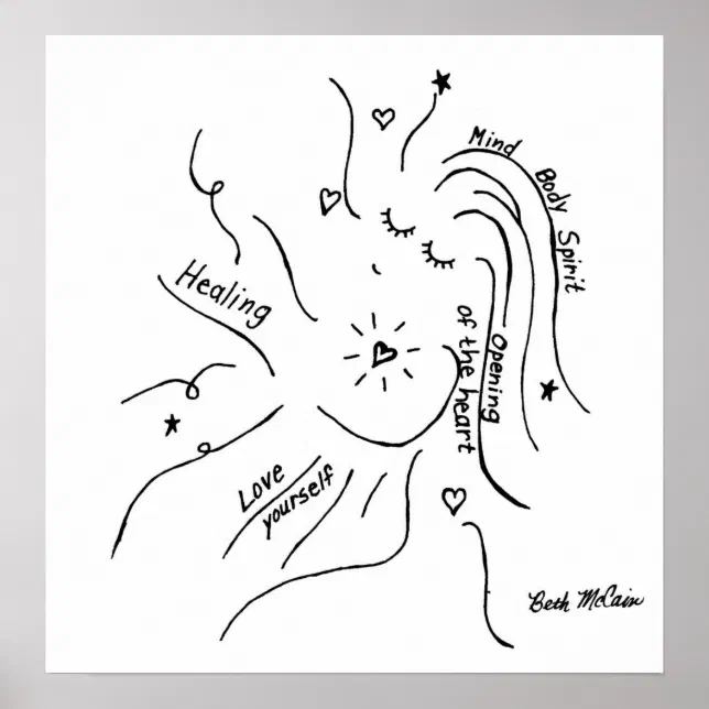 'Healing' Poster | Zazzle