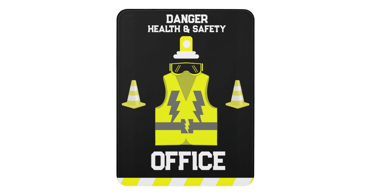 Health And Safety Officer Door Sign | Zazzle