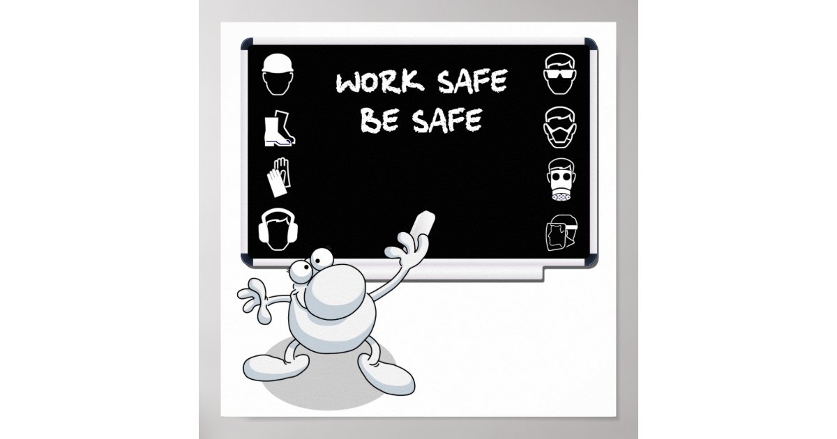 Health and safety poster | Zazzle