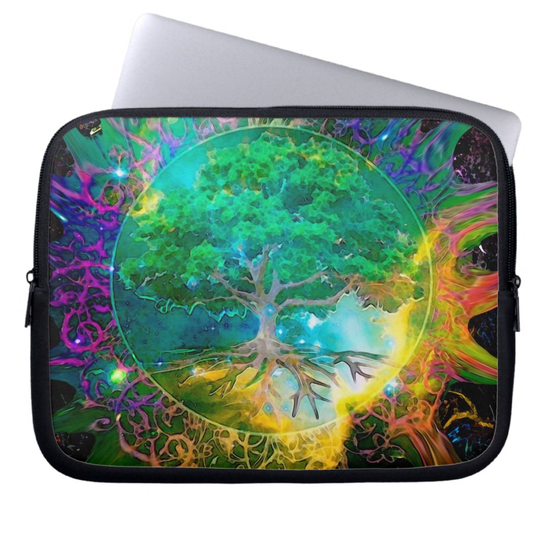 Health and Vitality Tree of Life Laptop Sleeve | Zazzle