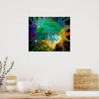 Health and Vitality Tree of Life Poster | Zazzle