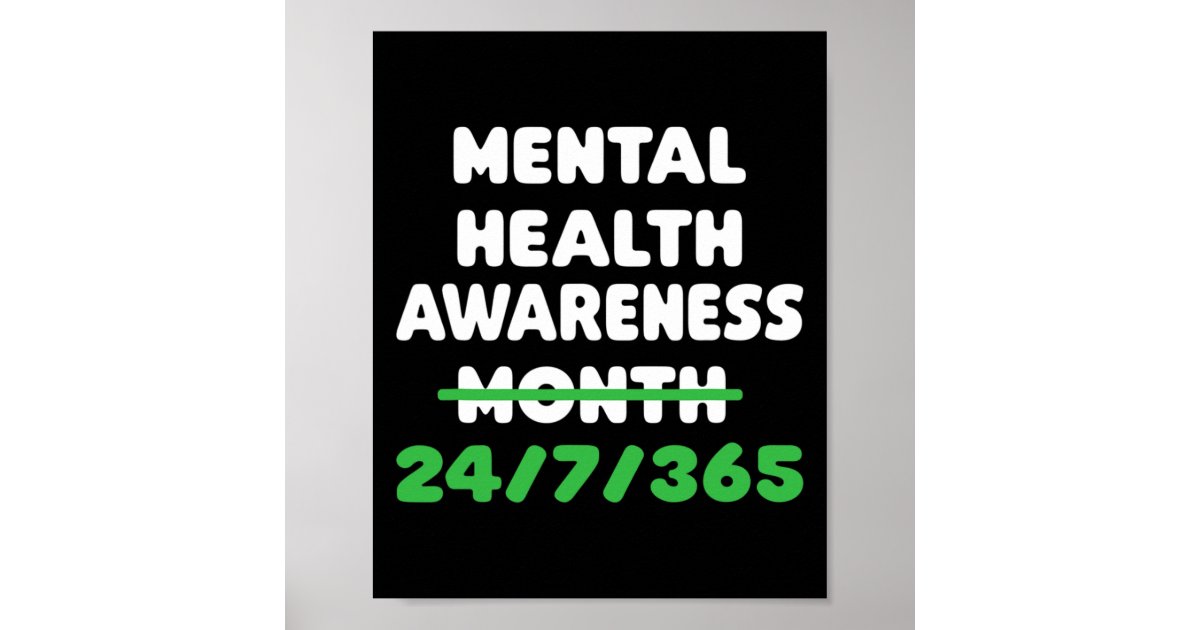 Health Awareness For Suicide Prevention Poster | Zazzle