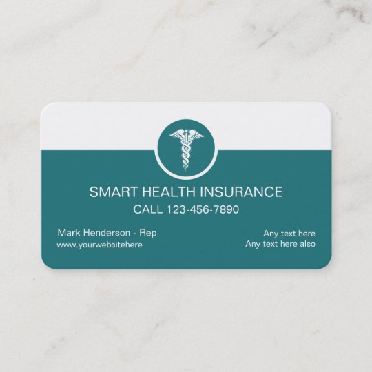 Health Insurance Business Cards | Zazzle.com