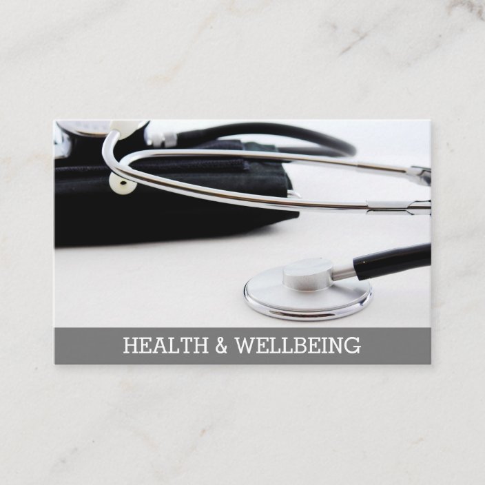 Health & Medical Calling Card. Business Card | Zazzle