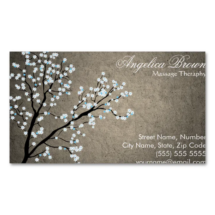 Health & Wellness Magnetic Business Card | Zazzle