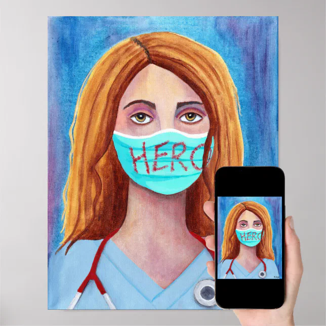 Healthcare Heroes - Nurses, Doctors and More Poster | Zazzle