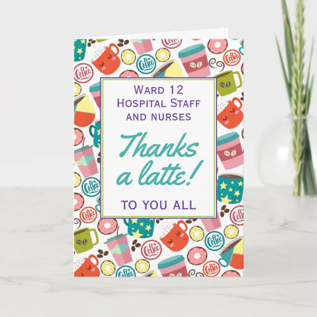 Healthcare Worker Thank You Appreciation Card | Zazzle