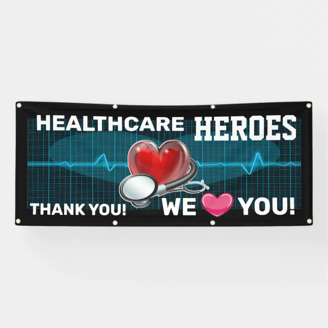 Healthcare Workers Appreciation Banner | Zazzle