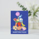 Healthy food pyramid funny cartoon illustration postcard | Zazzle