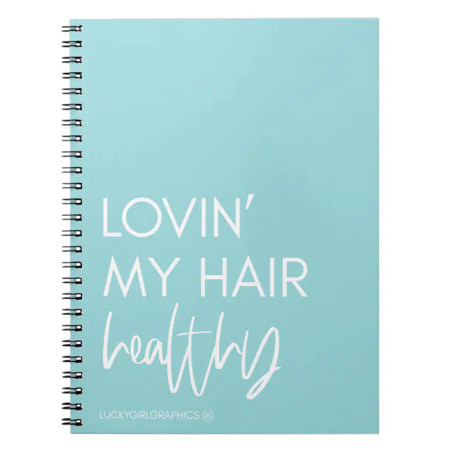 Healthy Hair : Notebook | Zazzle