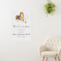 Heart and Stethoscope Graduation Welcome Sign | Zazzle