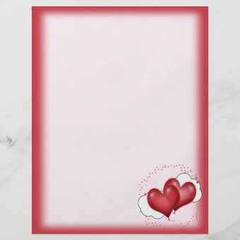 Heart Balloons With Little Hearts Flyer | Zazzle