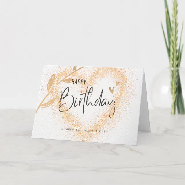 Heart Birthday Card | Zazzle