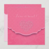 Heart Filigree Invitation | Zazzle