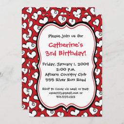 Heart Invitation | Zazzle