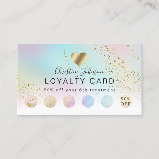 heart loyalty card | Zazzle.com