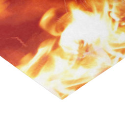 heart of fire tissue paper | Zazzle