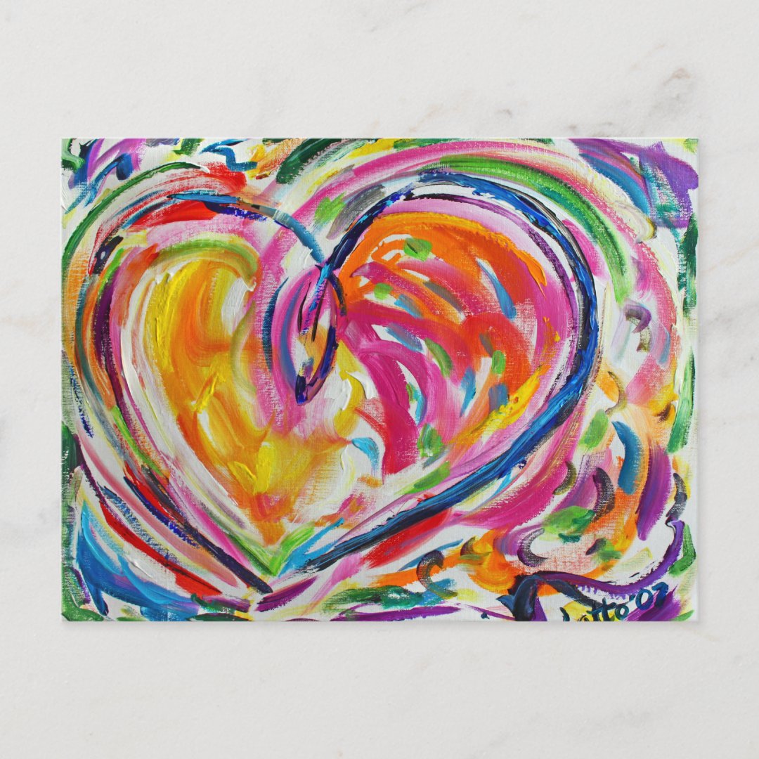 Heart of Joy Postcard | Zazzle