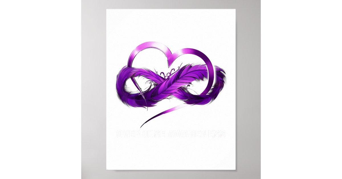Heart Overdose Awareness Poster | Zazzle