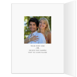 Heart Photo Collage Valentines Day Custom Text Card | Zazzle