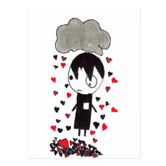 Heart Pile Postcard | Zazzle.com