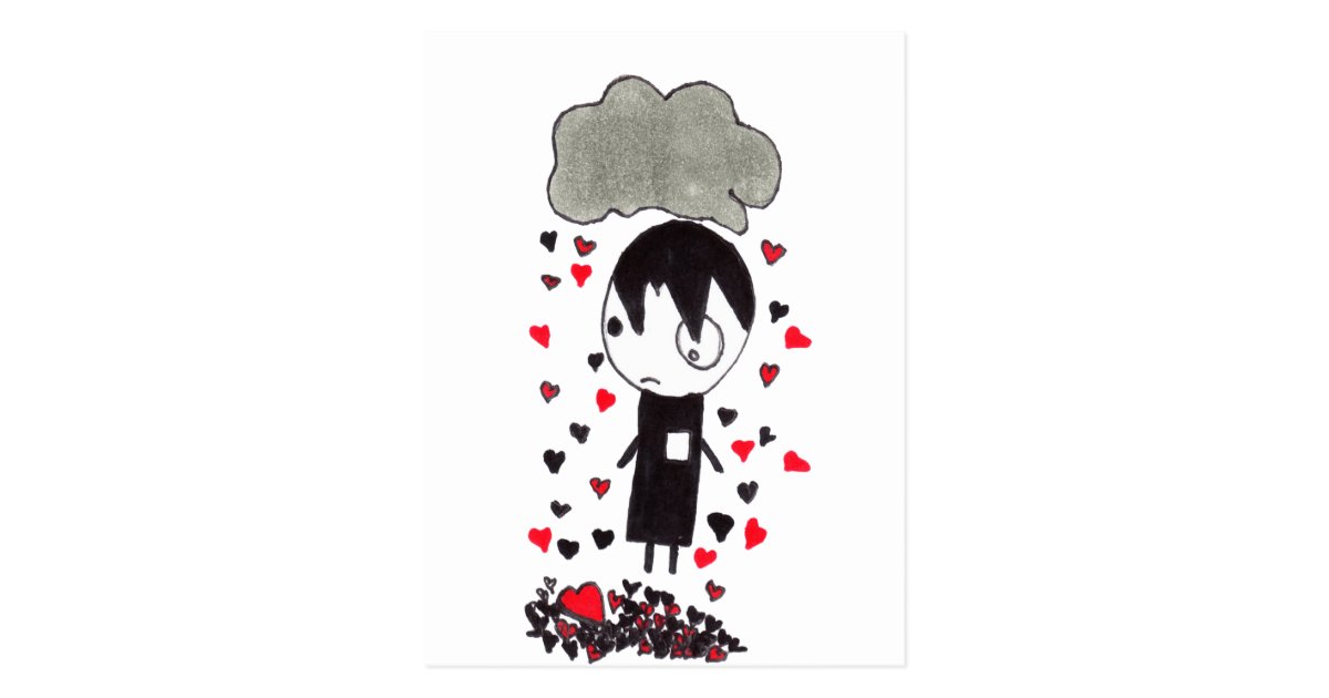 Heart Pile Postcard | Zazzle.com