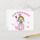 Heart Princess Stick Figure Tshirts and Gifts Postcard | Zazzle