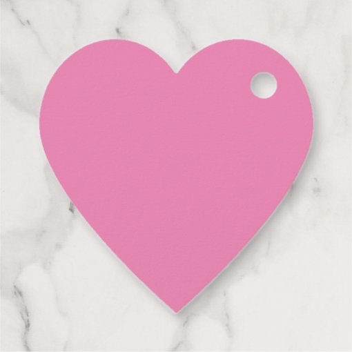 Heart shaped name favor tag | Zazzle