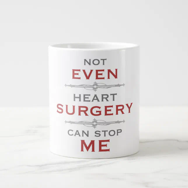 Heart Surgery Humor Large Coffee Mug | Zazzle