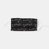 Heart Svalbard Flag, Spitsbergen, Norway Adult Cloth Face Mask | Zazzle