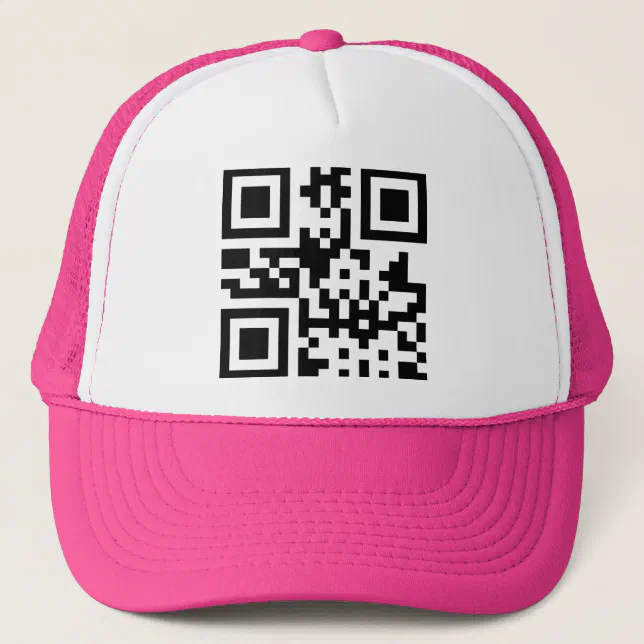Heart ♥ Symbol -- QR Code Trucker Hat | Zazzle