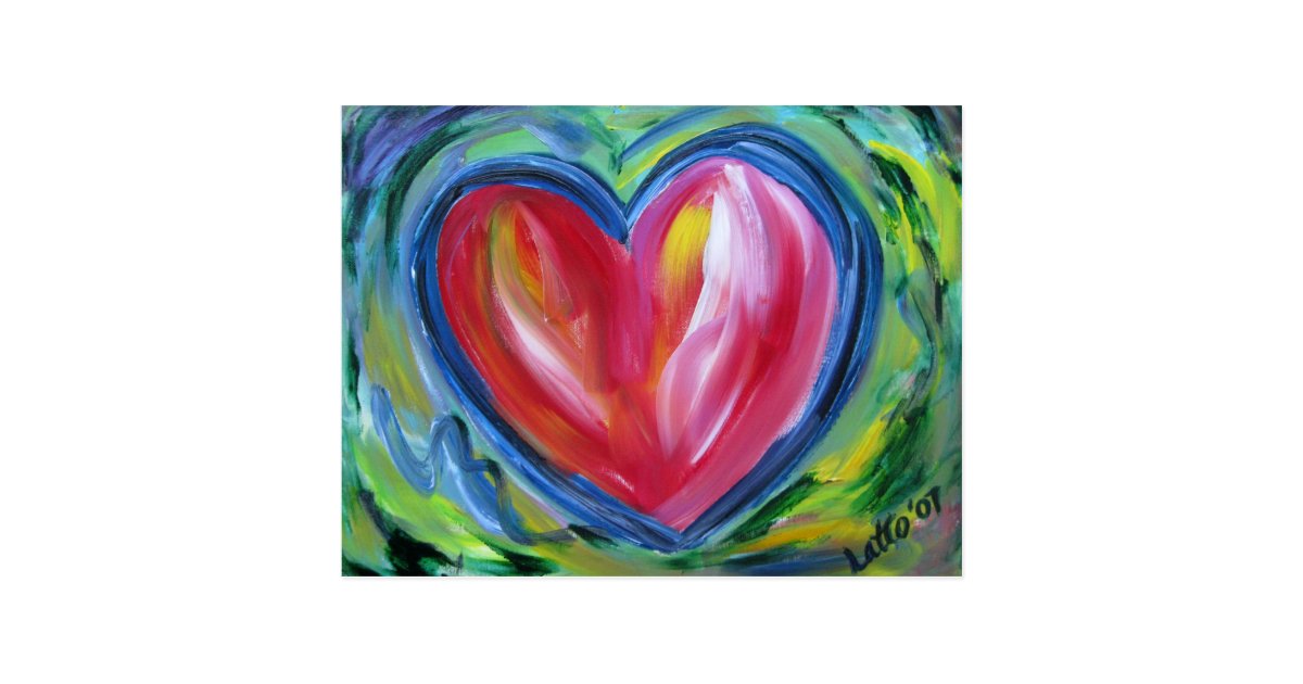 Heart with Hope Postcard | Zazzle.com