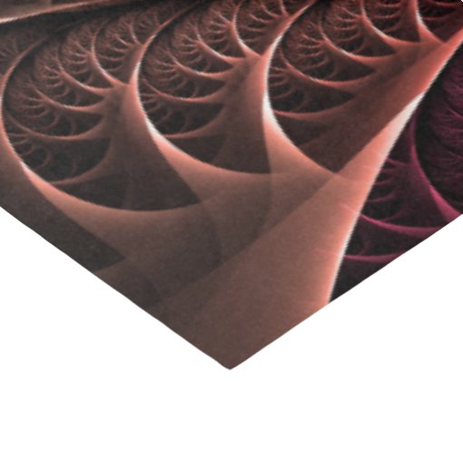 Heartbeat Abstract Surreal Fantasy Fractal Art Tissue Paper Zazzle