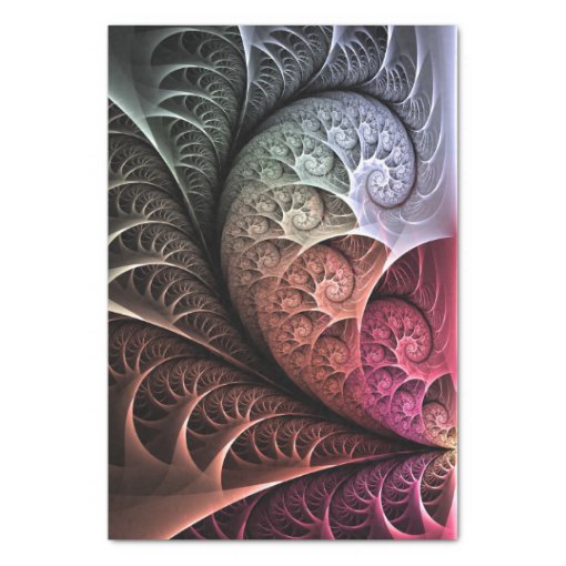 Heartbeat Abstract Surreal Fantasy Fractal Art Tissue Paper Zazzle