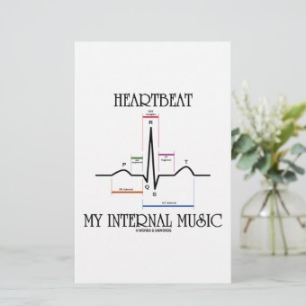 Heartbeat My Internal Music (ECG/EKG Heartbeat) | Zazzle