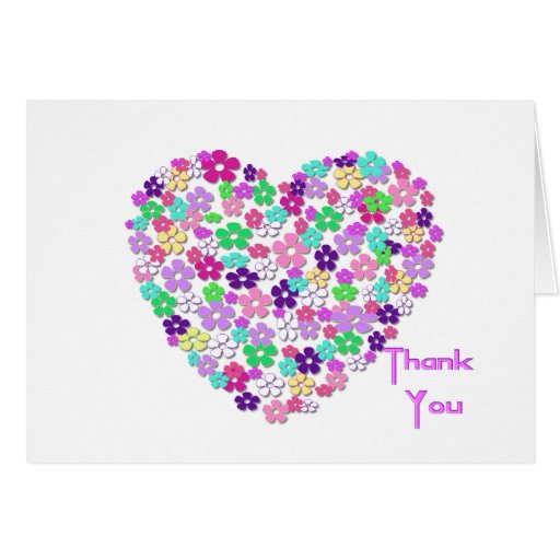 Heartfelt Thank You Cards | Zazzle